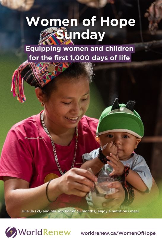 Women of Hope Sunday Bulletin Insert – Faith Alive Christian Resources
